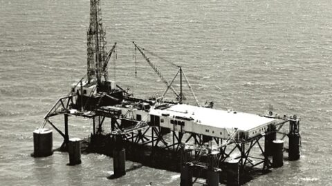 Mr. Charlie, First Mobile Offshore Drilling Rig - American Oil & Gas ...