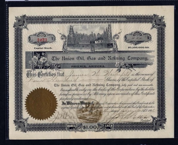 Old Oil Stocks – in progress “U” - American Oil & Gas Historical Society